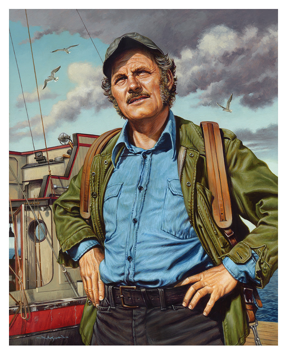 JAWS Quint Portrait by Jason Edmiston – CODA